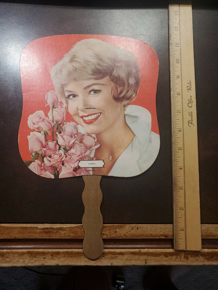 Vintage Master Mix Feeds 1950s Pinup Hand Fan | eBay