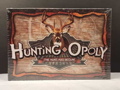 HUNTING-OPOLY Board Game The Hunt Has Begun New in Box Factory Sealed ...