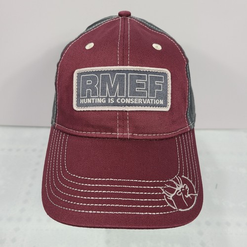 RMEF Sponsor Hat Strap back One Size Rocky Mountain Elk Foundation New ...