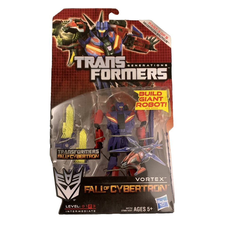 Transformers Fall Of Cybertron Bruticus Deluxe FOC Combaticons Complete ...