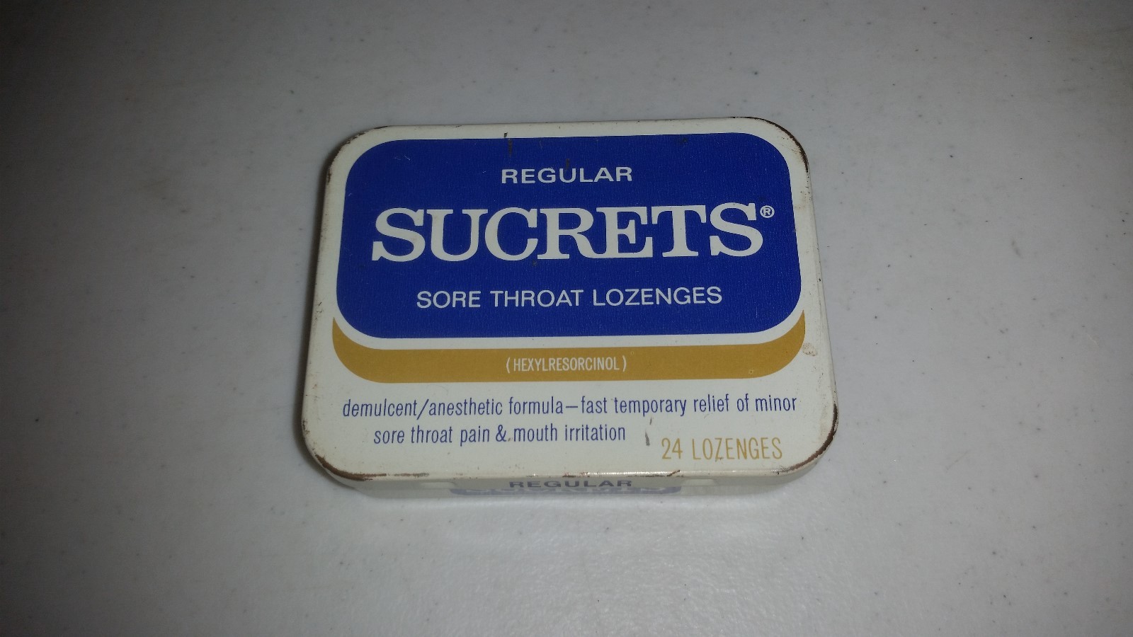 Vintage Sucrets Sore Throat Lozenges Tin | eBay UK