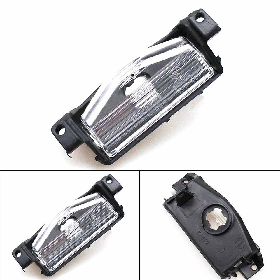 License Plate Lamp Light Shell Car Cover Fittings For Mazda 3 2009-2013 ...