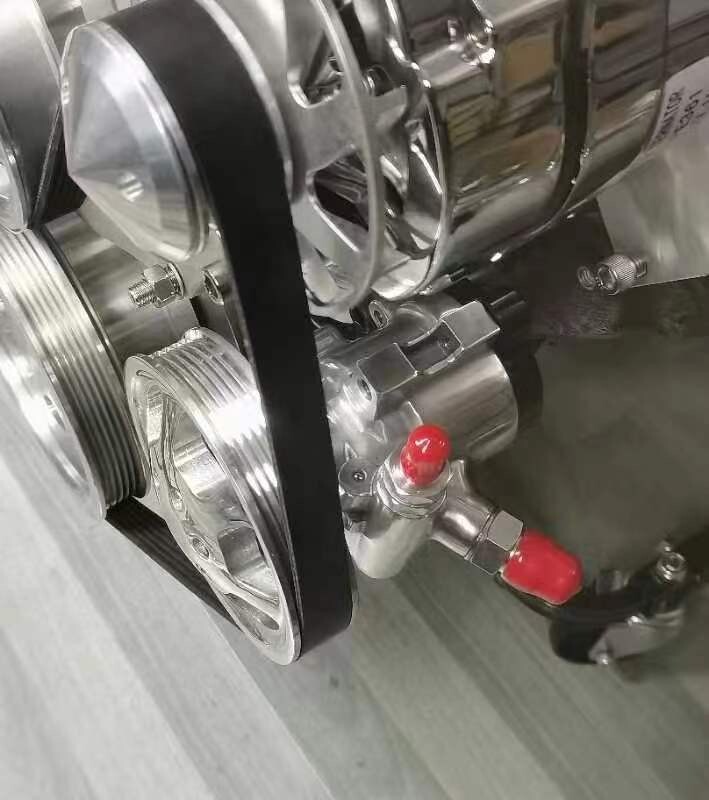 Big Block Chevy BBC 396 454 Aluminum Front Serpentine Pulley Drive ...