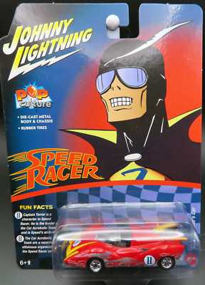 Johnny Lightning Pop Culture Captain Terror's Car Speed Racer 1/64 ...
