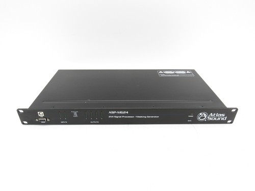 ATLAS Sound ASP-MG24 Rack-Mountable Signal Processor Masking Generator ...