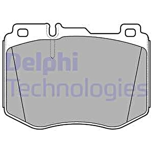 DELPHI Disc Brake Pad Set For MERCEDES S205 S213 W205 14- A0084201820 ...