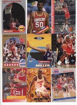 HOUSTON ROCKETS BASKETBALL CARD LOT OF 160 CARDS (ALL ROCKETS) | eBay