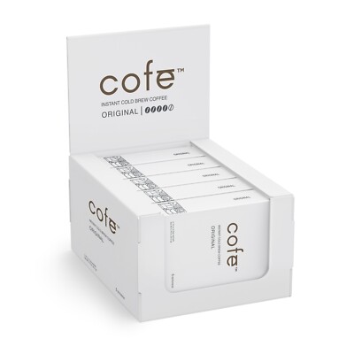 Instant Cold Brew Coffee 25 sachets retail box | eBay