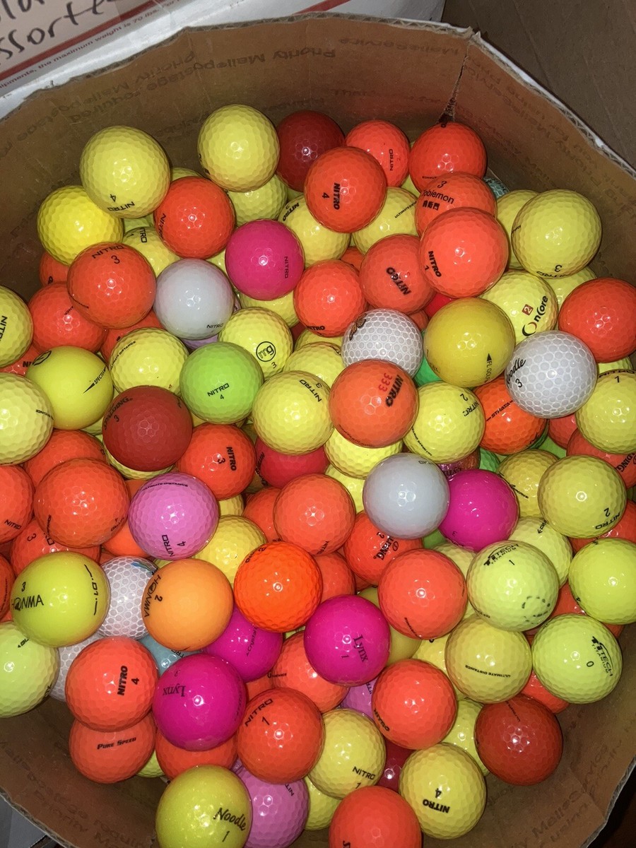 Bulk Colored Golf Balls