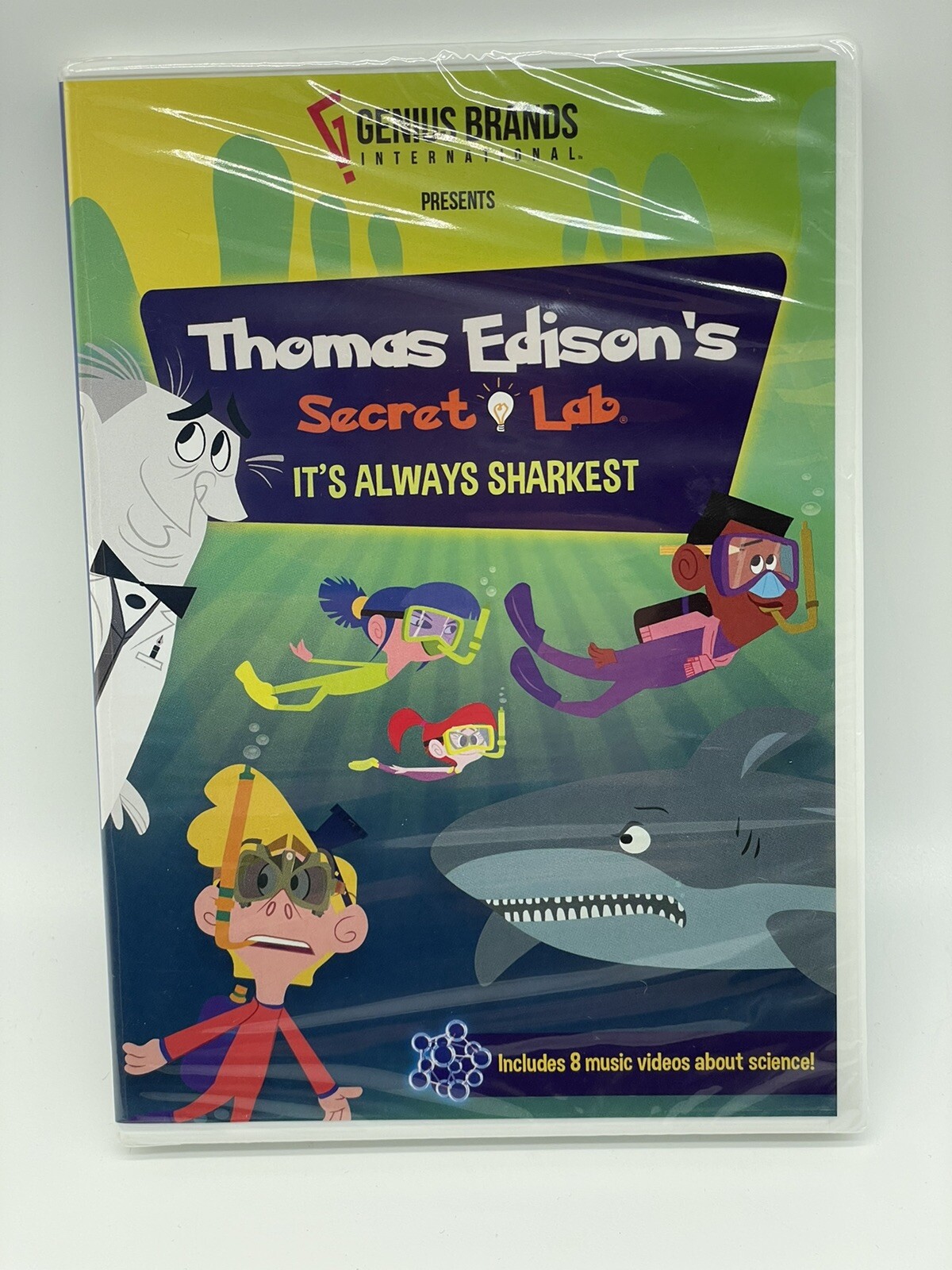 Thomas Edison's Secret Lab: It's Always Sharkest (DVD) 843501008744 | eBay