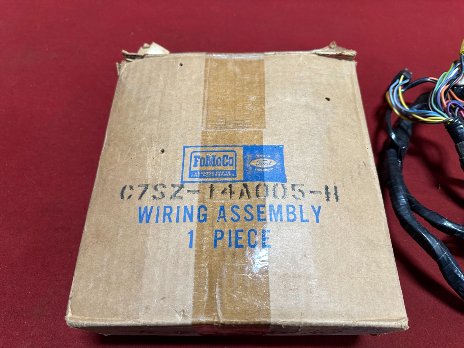 NOS 1967 FORD THUNDERBIRD MAIN BODY HARNESS C7SZ-14A005-H 67 FoMoCo | eBay