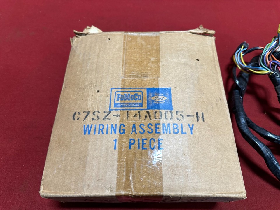NOS 1967 FORD THUNDERBIRD MAIN BODY HARNESS C7SZ-14A005-H 67 FoMoCo | eBay