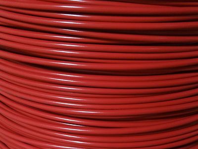 18 GAUGE WIRE RED 2500 FT PRIMARY AWG STRANDED COPPER POWER REMOTE MTW ...