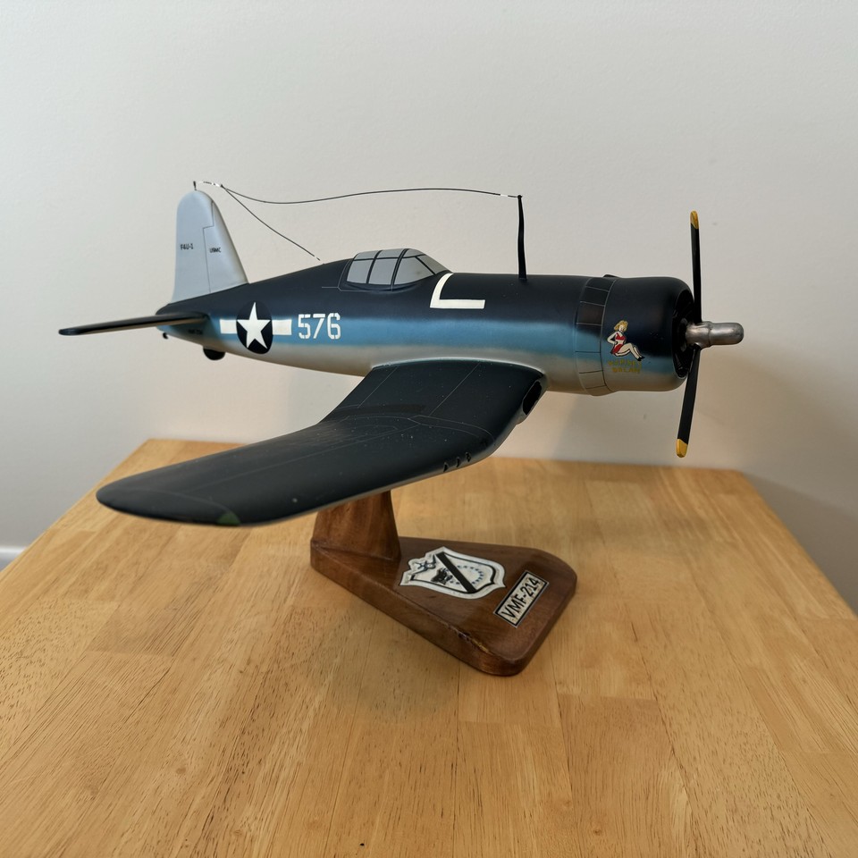VMF-214 BLACKSHEEP WW2 USMC F4U CORSAIR Pappy Boyington Squadron ...