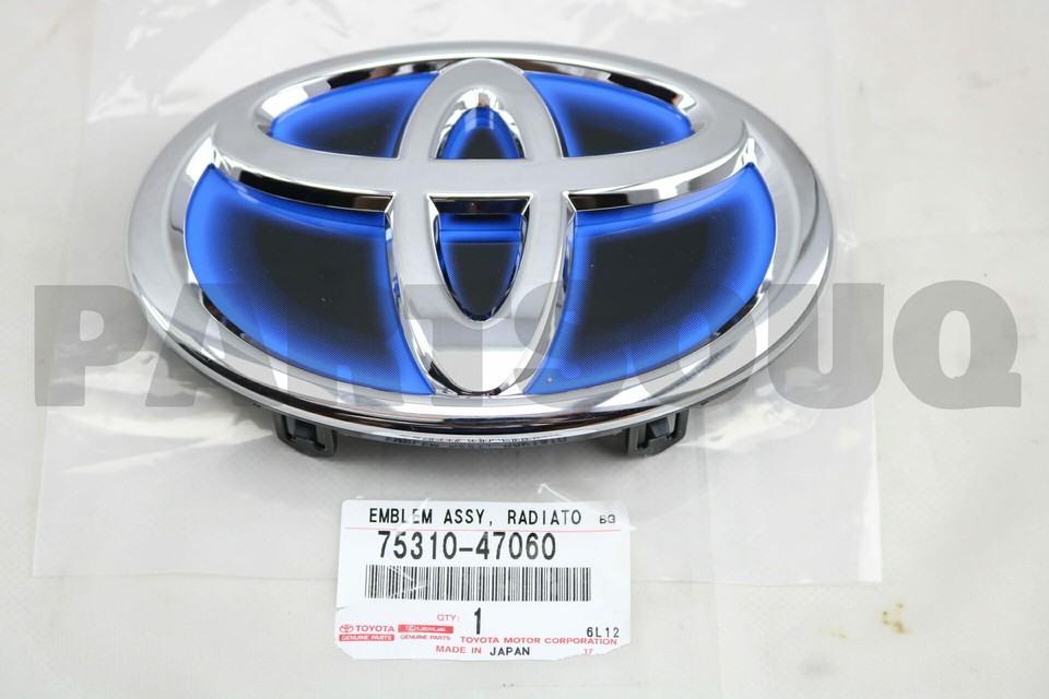 Toyota Emblem Assy 75310-47060 7531047060 | Genuine OEM | Front ...