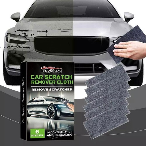 6pcs Nano Sparkle Car Cloth For Scratches Nano Magic Scratch Remover ...