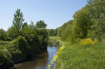 Photo A2 Sankey Brook from the footbridge Warrington/SJ6088 c2012 | eBay