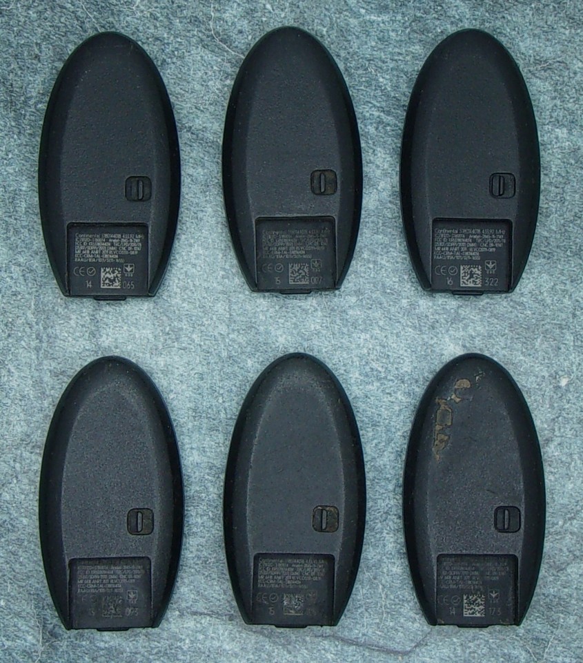Factory Original Lot x6 Nissan Keyless Entry Smart Keys Unlocked ...