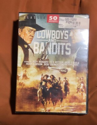 NEW/SEALED Roy Rogers CLASSIC COWBOY & BANDIT MOVIE COLLECTION DVD BOX ...