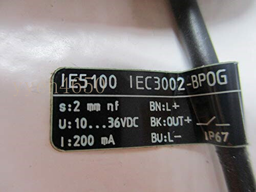 NEW IFM EFECTOR 100 INDUCTIVE SENSOR IE5100 IEC 3002-BPOG | eBay