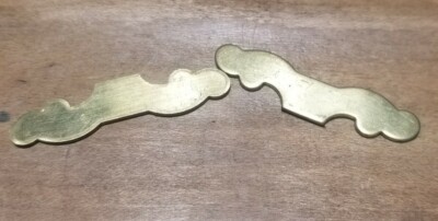 Brass inlays Trade Jewelry muzzleloader black powder Hawken Musket ...