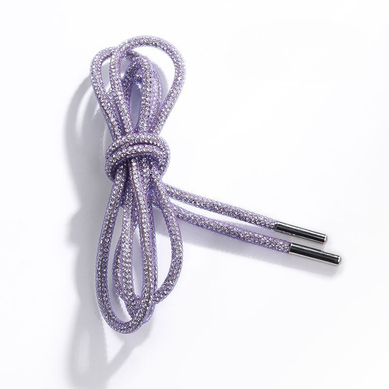 2pcs Rhinestone Shoe Laces Hoodie String Mesh Rope Replacement ...