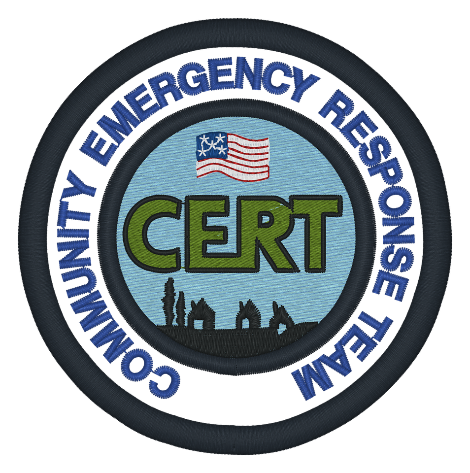CERT Community Emergency Response Team Polo Embroidered #936 | eBay