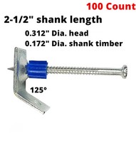 200 ITW Ramset Sdc125 Ladd 11/4 Pin Angle Clip Tie Wire Ceiling Anchor ...