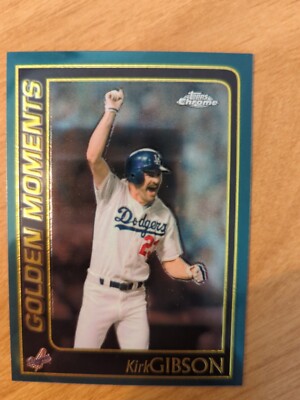 2001 Topps Golden Moments Kirk Gibson Card Number 307 | eBay