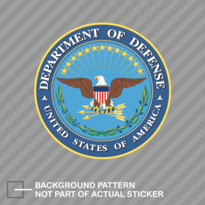United States Department of Defense Seal Sticker Decal Vinyl dod | eBay