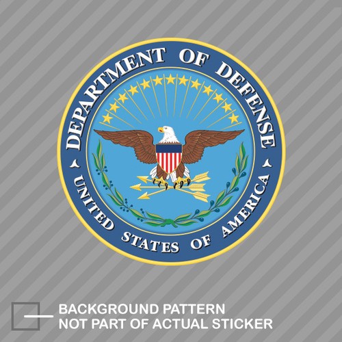 United States Department of Defense Seal Sticker Decal Vinyl dod | eBay