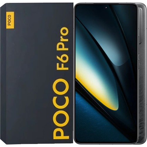 Xiaomi Poco F6 Pro 5G Black 256GB + 12GB Dual-SIM Factory Unlocked ...