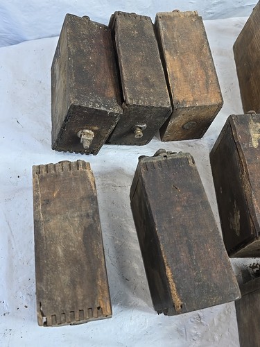 13 Antique Ford Wood Model T A Ignition Buzz Coil Battery Dovetail ...