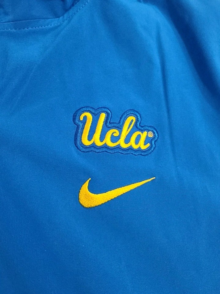 NWOT Men's Size M Nike UCLA Bruins NCAA Jacket Blue Gold DN6212 NEW ...