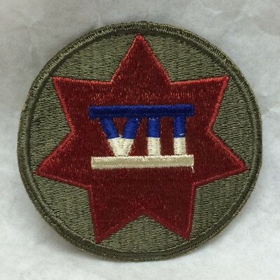 Military Patch Badge VII Corps. 3 Dia. | eBay