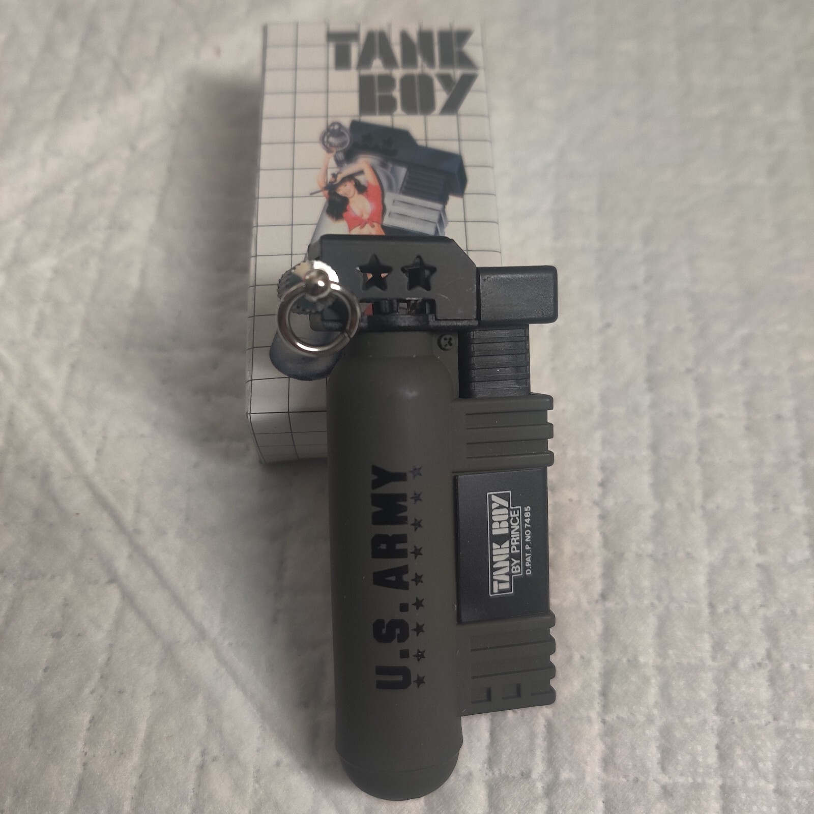 Tank Boy lighter US Army made in Japan by Prince Vintage rare item NIP ...
