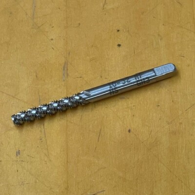 10-32 Spiral Flute Bottoming Tap, 3 Flute, HSS, Besly Cutting Tools ...
