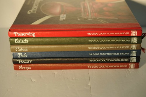 The Good Cook Techniques & Recipes Time Life Books Cookbooks lot of six ...