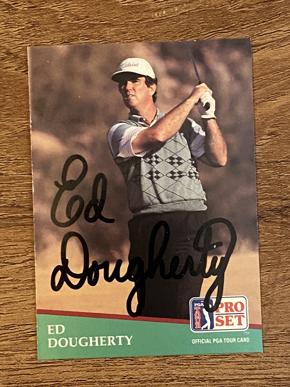 Ed Dougherty - 1991 Proset Golf # 184 Autographed AUTO Card PGA | eBay