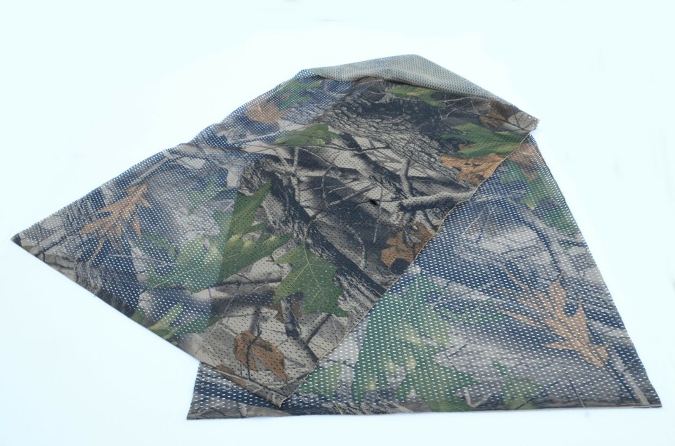 Camouflage Rifle Sniper Veil Netting Mesh Gun Wrap Material - Camo ...