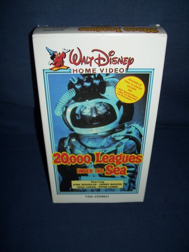 20,000 Leagues Under the Sea Used VHS #15V Walt Disney Home Video 1980 ...