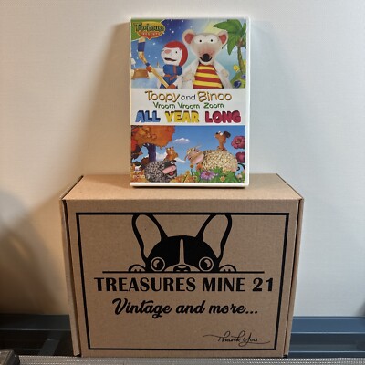 Dvd Treehouse Toopy & Binoo - Vroom Vroom Zoom - All Year Long New | eBay