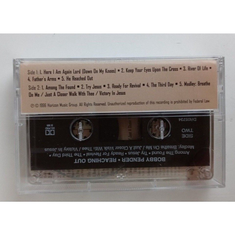 Bobby Pender Reaching Out Cassette New Sealed | eBay