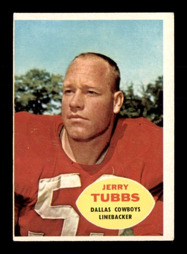 1960 Topps #38 Jerry Tubbs VGEX X2544181 | eBay