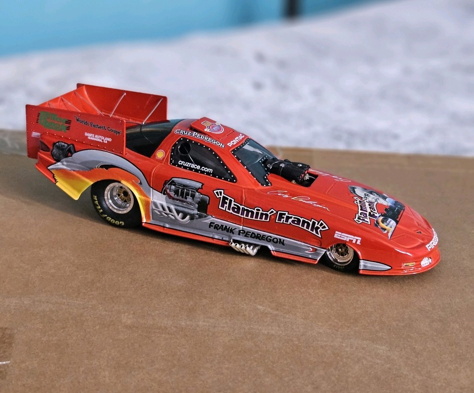 1/24 Scale NHRA Die Cast Funny Car . Driver Flaming Frank | eBay