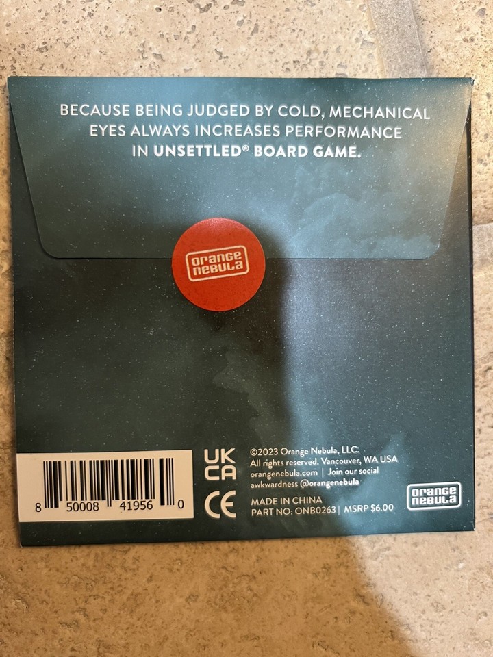 Unsettled Luna's Performance Assessment Logs Board Game Expansion -NEW ...