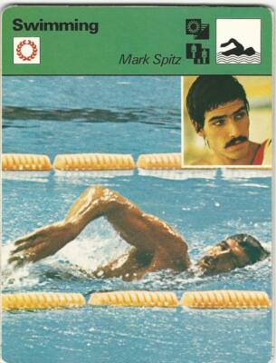 1977-79 Sportscaster Card, #01.07 Swimming, Mark Spitz, Olympics USA | eBay