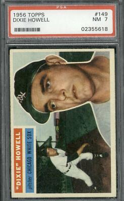 1956 Topps #149 Dixie Howell - PSA 7 | eBay