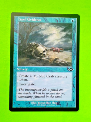 MTG - Modern Horizons 3 - Hard Evidence - Retro Frame | eBay