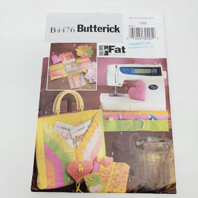 Butterick Fat Quarters Sewing Accessories Sewing Pattern B4476 | eBay